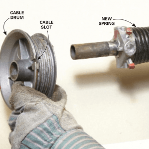 HOW TO REPLACE GARAGE DOOR SIDE SPRINGS
