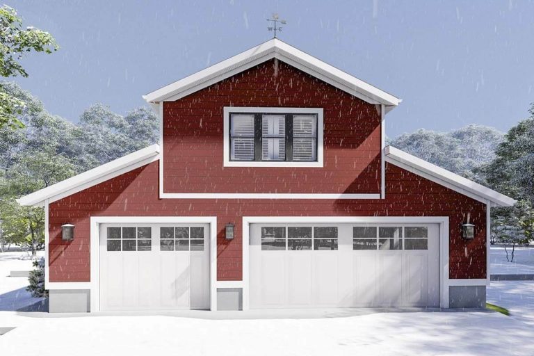 4 Car Garage Plans with Apartment above for Value House Addition. Amazing!