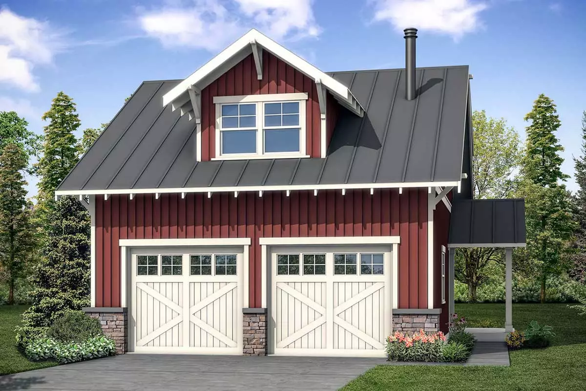 Awesome 2 Car Detached Garage With Apartment Above - GARAGE GUIDES