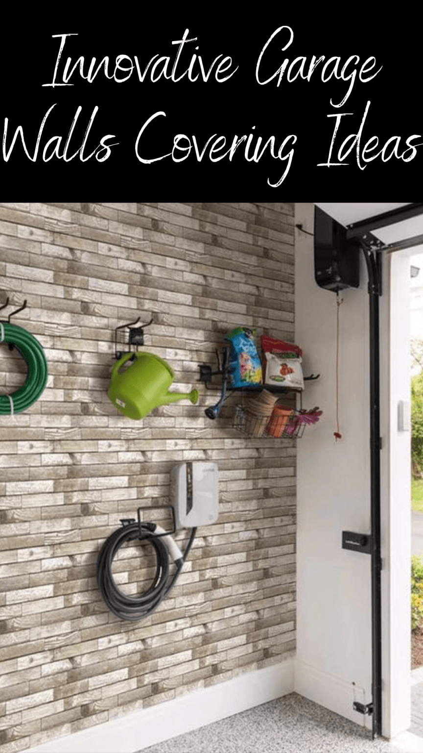 Innovative Garage Walls Covering Ideas to Transform Your Space 🚗🎨 ...
