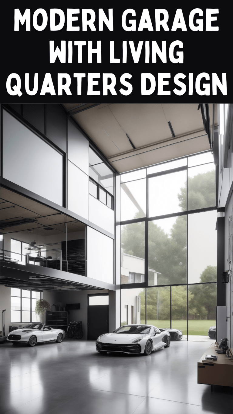 Modern Garage with Living Quarters Design: The Ultimate Guide to ...