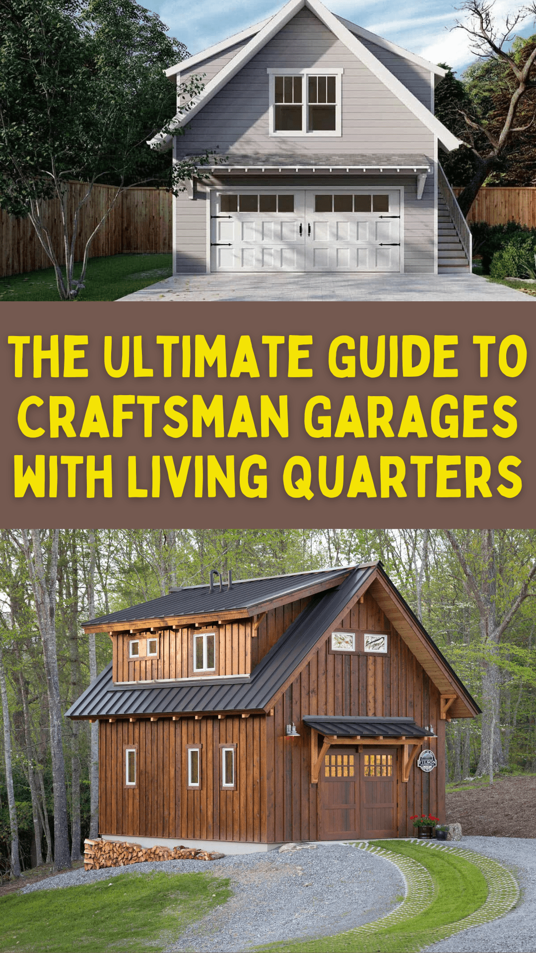 The Ultimate Guide to Craftsman Garages with Living Quarters 🏡🚗 ...