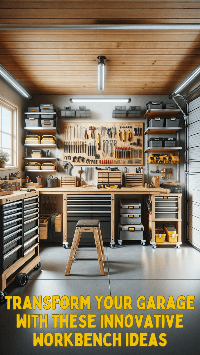 Transform Your Garage with These Innovative Workbench Ideas - GARAGE GUIDES