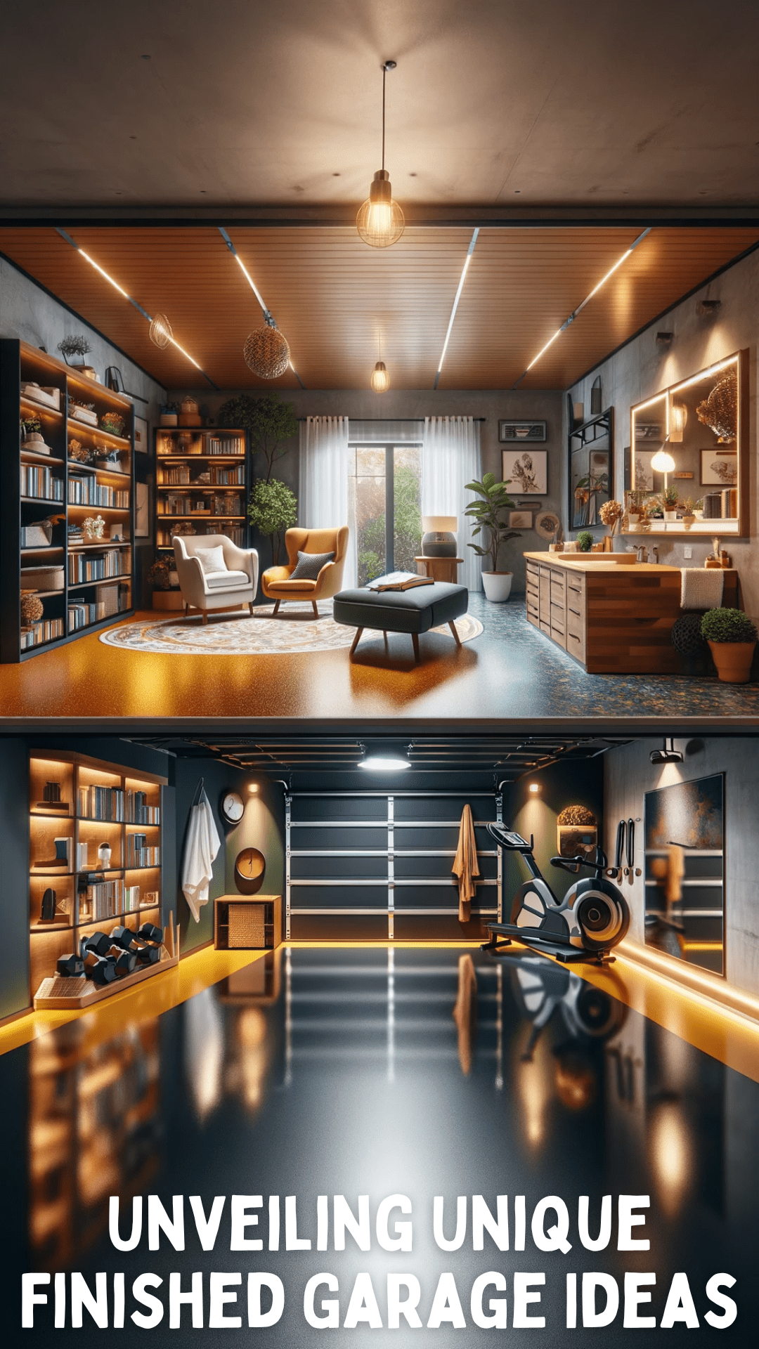 Transform Your Garage into a Dream Space: Unveiling Unique Finished ...