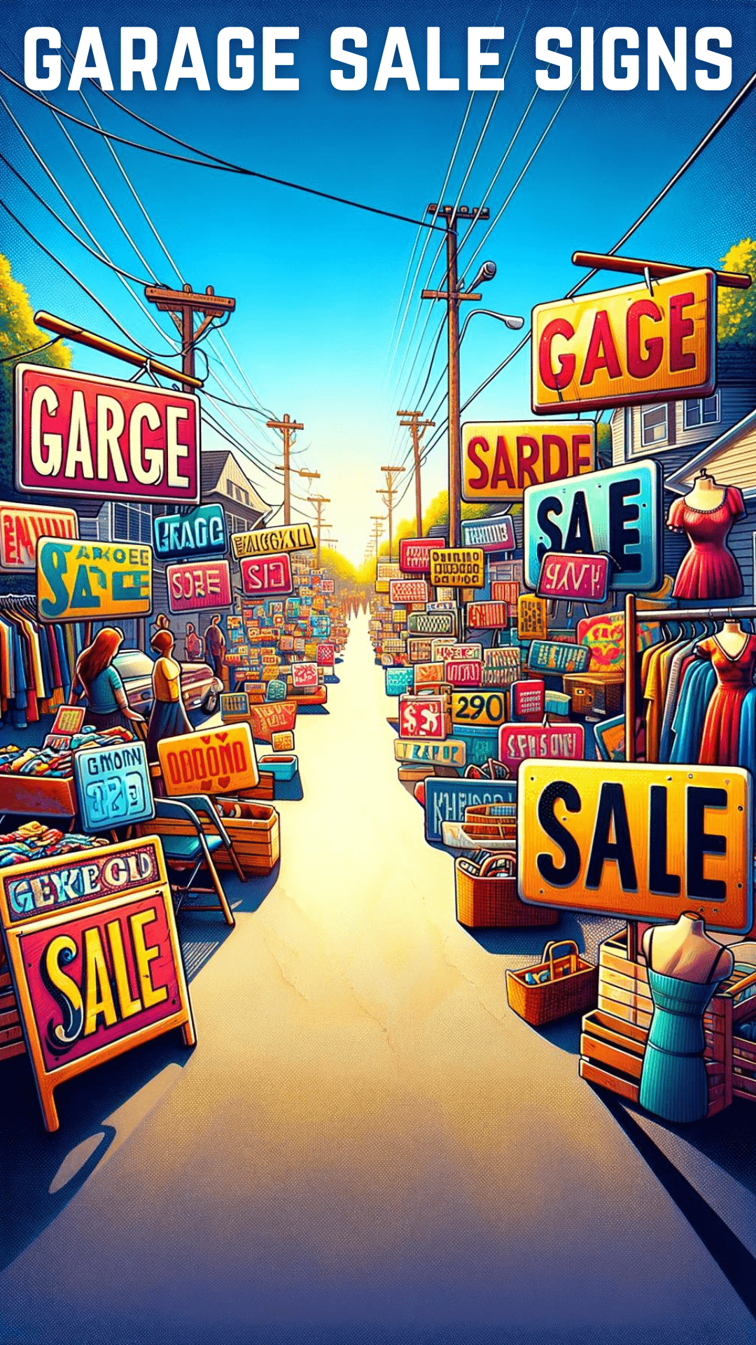 Maximize Your Garage Sale Success with Eye-Catching Signs - GARAGE GUIDES