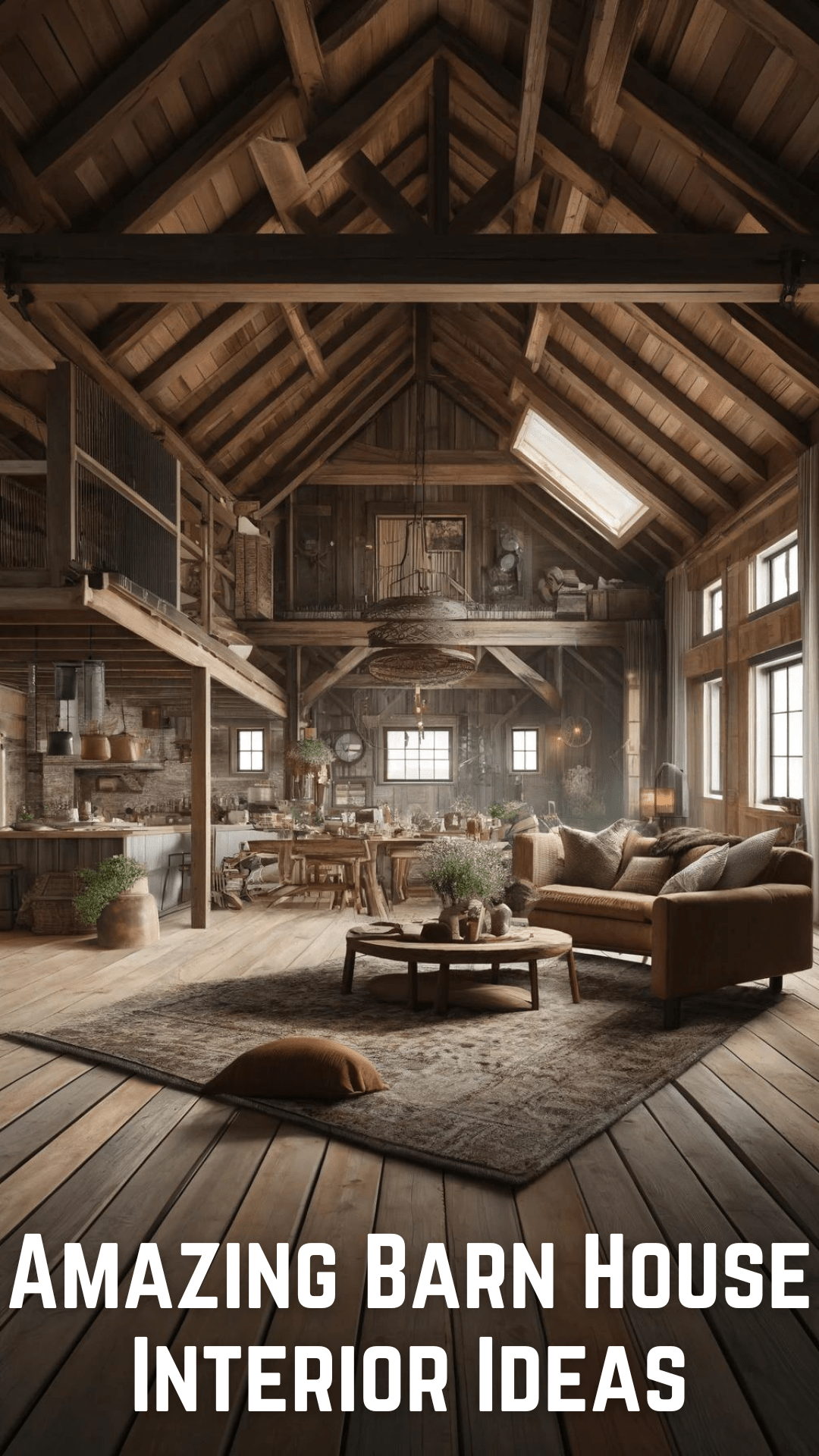 Transform Your Living Space with These Amazing Barn House Interior ...