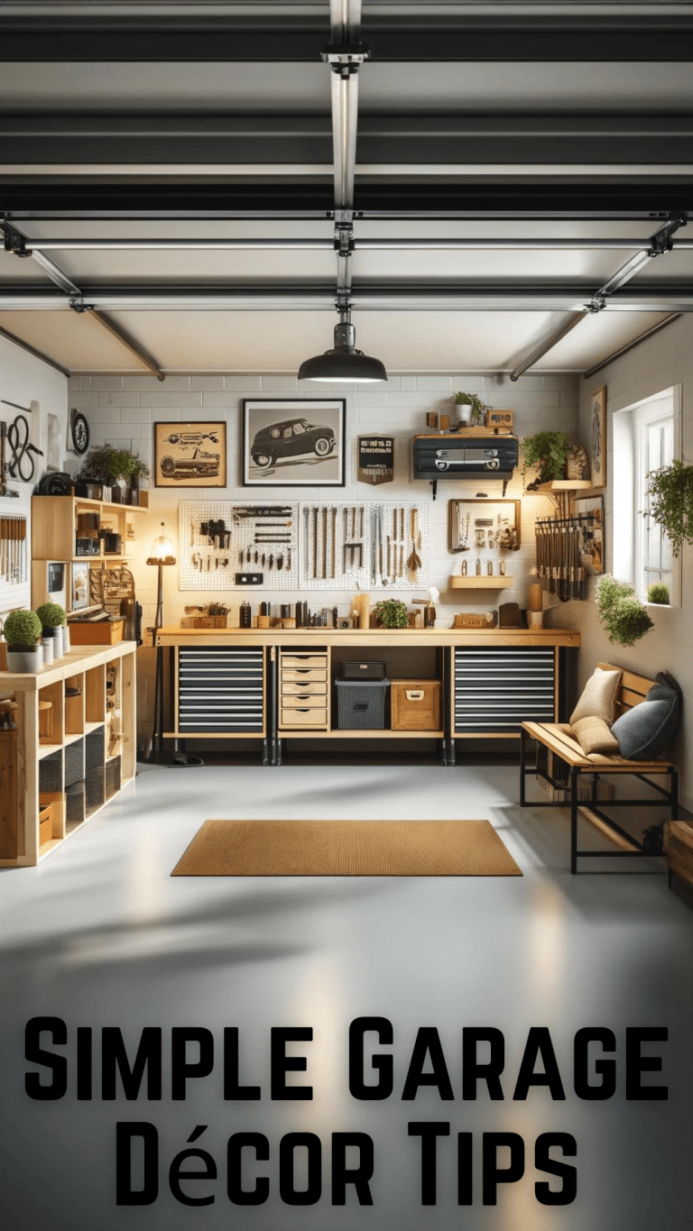Simple Garage Décor Tips to Maximize Your Space - GARAGE GUIDES