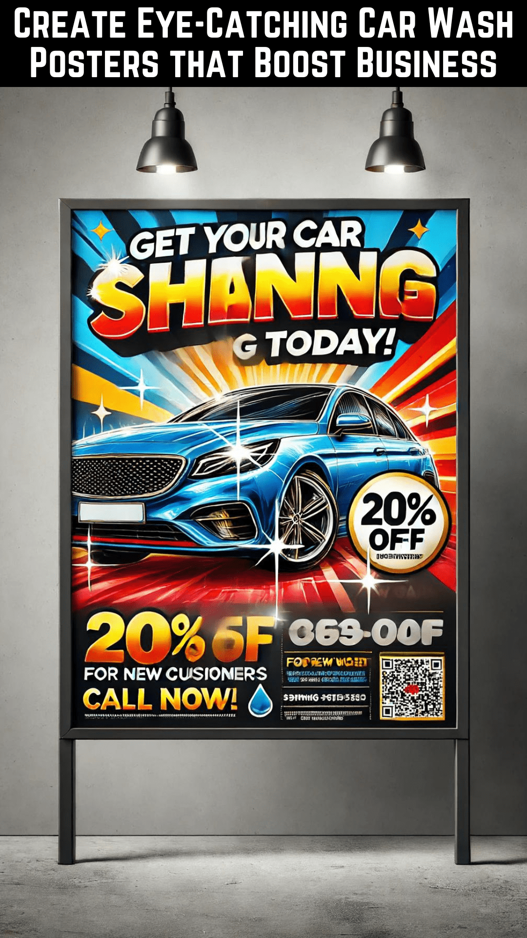 Create Eye-Catching Car Wash Posters that Boost Business - GARAGE GUIDES
