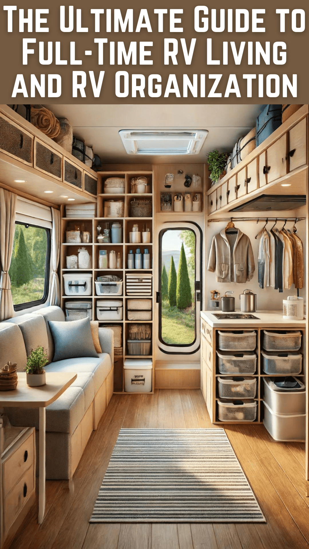 The Ultimate Guide to Full-Time RV Living and RV Organization - GARAGE ...