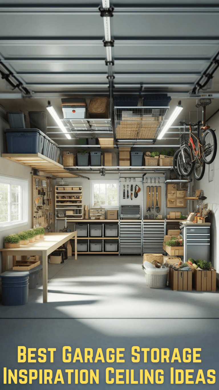 Discover the Best Garage Storage Inspiration Ceiling Ideas for a Tidy ...