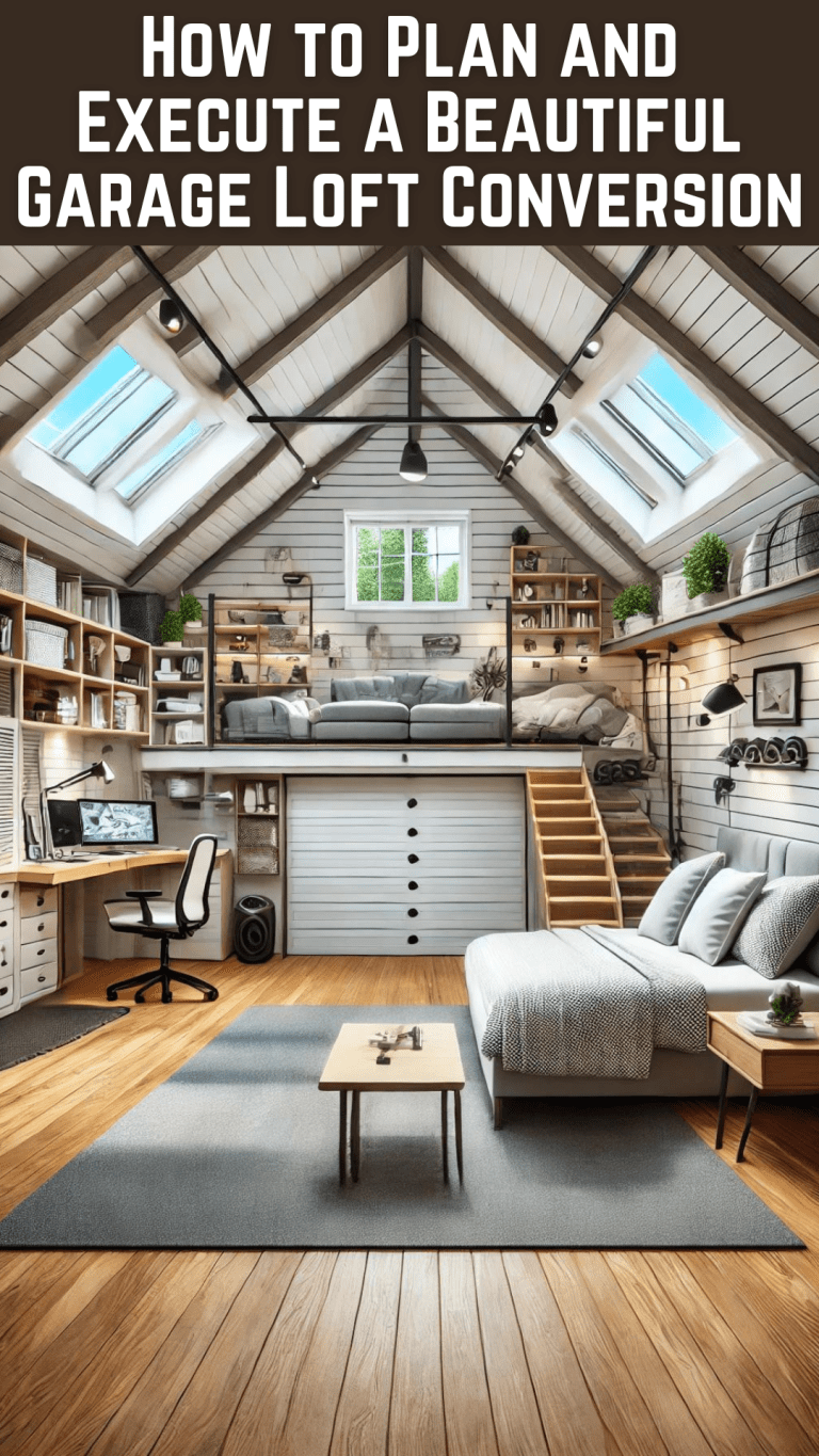 How to Plan and Execute a Beautiful Garage Loft Conversion - GARAGE GUIDES