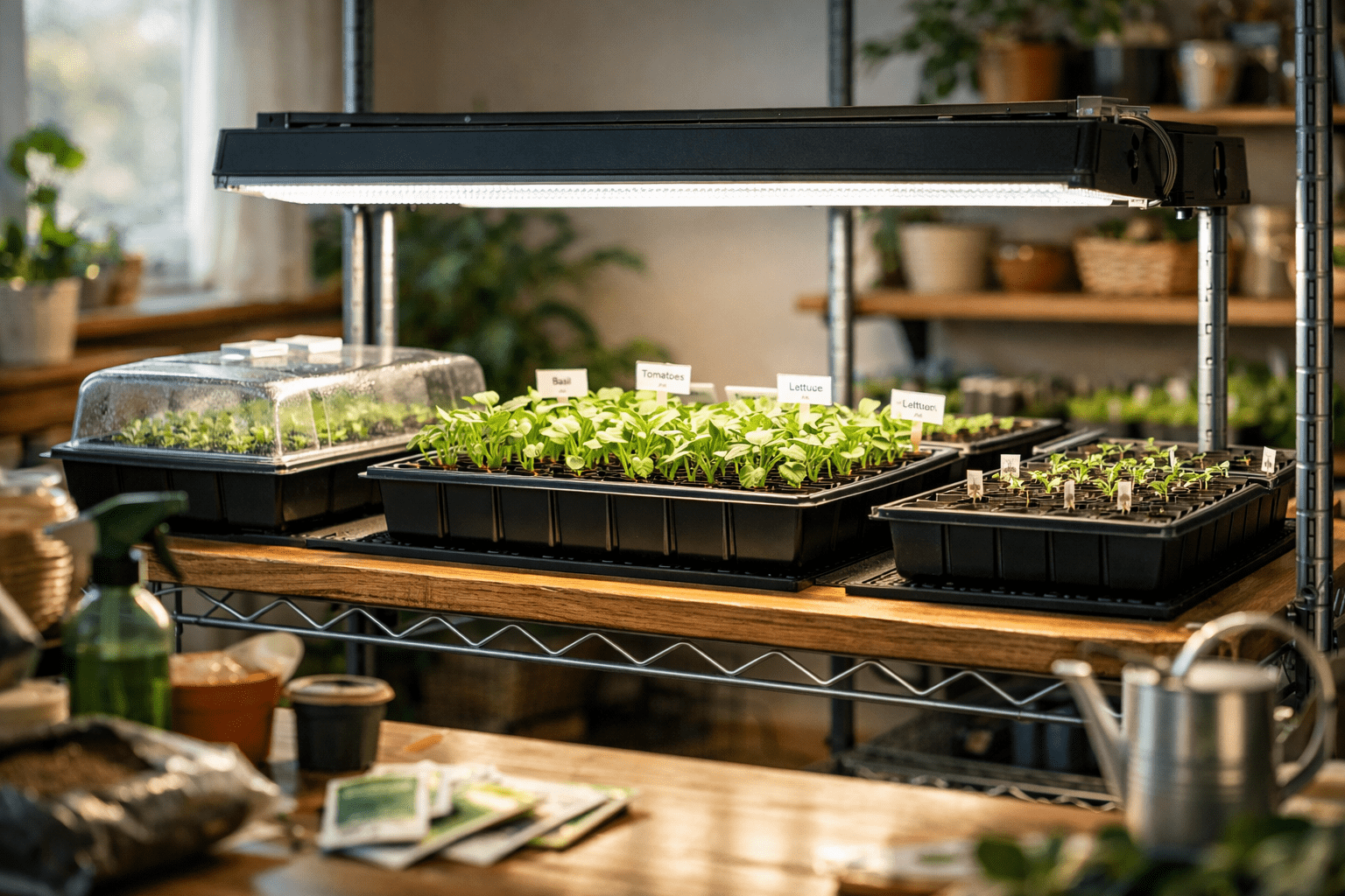 Best 3 Indoor Seed Starting Setup Ideas That Make Your Seeds Grow ...